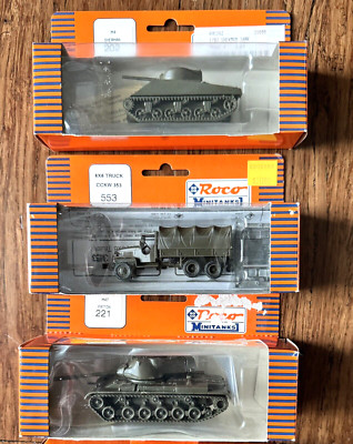 LOT OF 3-Roco HO Scale Mini Tanks #221/202/553 | eBay