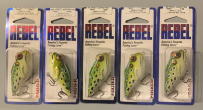Lot Of 5 Rebel Frog-R Leopard Frog | eBay