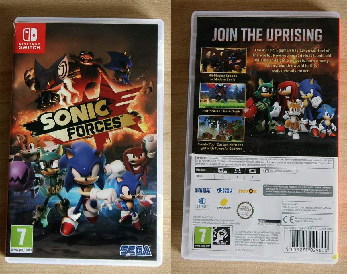 Nintendo Switch - Sonic Forces | eBay UK