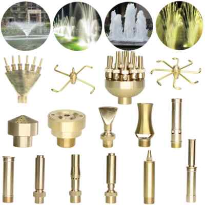 LOT Sprinklers Rotating Fountain Nozzles Straight Fountain Spray Head ...