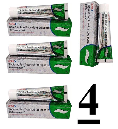 RA Thermoseal Rapid Action Fluoride Toothpaste Sensitive Teeth & Cavity ...