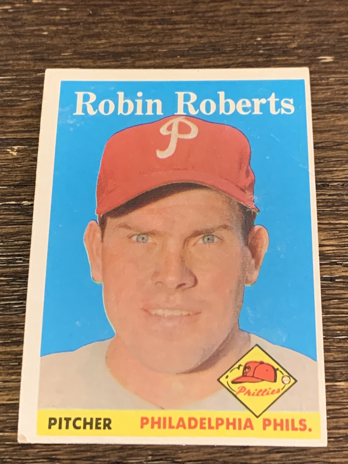 1958 TOPPS ROBIN ROBERTS #90 PHILLIES VG-EX+ OR BETTER | eBay