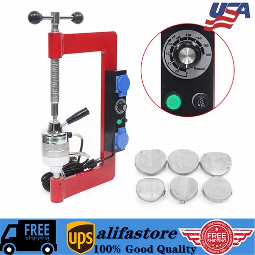 Tire Patch Repair Tool Kit Spot Hot Vulcanizing Machine + 6 Mold Car ...