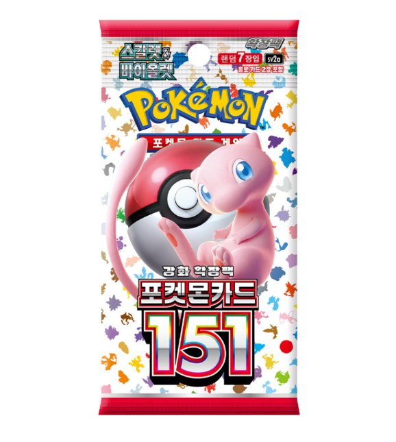 Pokemon Card Scarlet&Violet 151 Booster Box sv2a New Sealed Korean ver ...