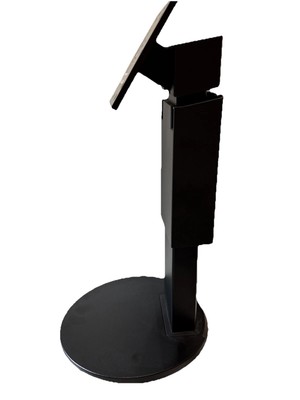Pneumatic Free Standing Single Monitor Desk Stand, STAND, Up to 14inch ...