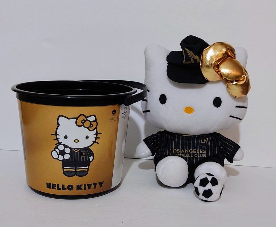 2025 Hello Kitty x LAFC Plush & Bucket Set – Limited Release – New ...