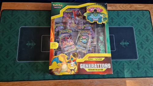 2019 POKEMON TCG TAG TEAM GENERATIONS PREMIUM COLLECTION - storage wear ...
