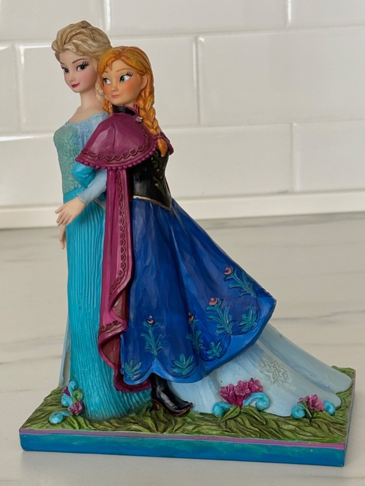 DISNEY FROZEN 4039079 Sisters Forever ELSA & ANNA Figure Jim Shore ...