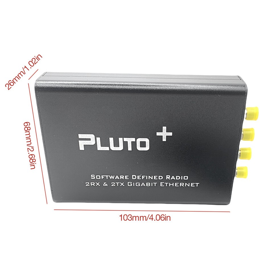 PLUTO+ Software Defined Radio ADC/DAC AD9363 70MHz-6GHZ SDR Radio ...