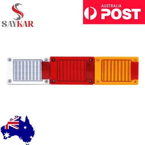 2x JUMBO Tail Light Stop Indicator Lamp 12V/24V for Trailer Truck ...