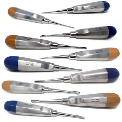 GERMAN Steel Dental Elevators Root Extraction Teeth Luxating Surgical ...