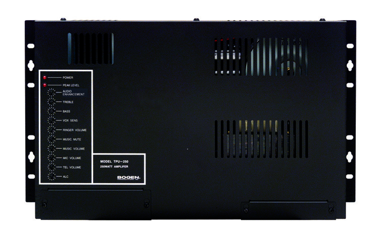 Bogen Bogen 250 Watt Amplifier TPU250 UPC 765368200959 - Installation ...