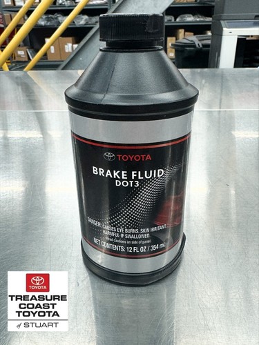 NEW GENUINE TOYOTA DOT3 BRAKE FLUID 12oz | eBay