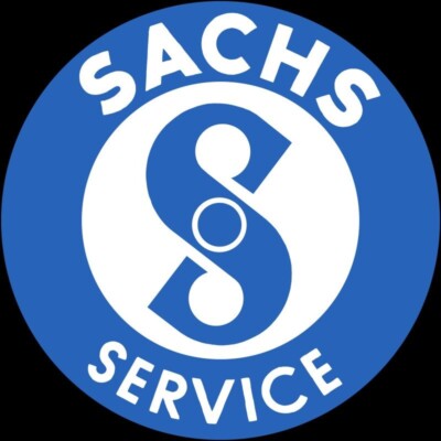 Sachs Snowmobile Engine Service NEW Sign: 28" Dia. Round AMERICAN STEEL ...