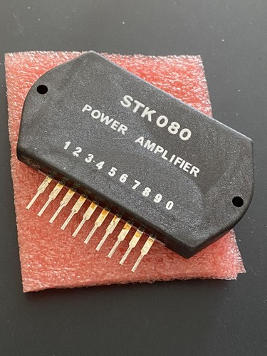 STK080 HYBRID INTEGRATED CIRCUIT , Stereo Power Amplifier , UK STOCK ...