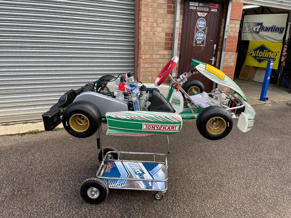 USED 2024 TONY KART CHASSIS +NEW ROTAX MAX EVO MICRO OR INTER ENGINE ...