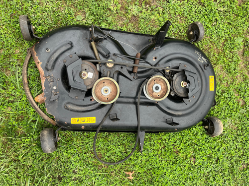 Cub Cadet XT2-LX 42" KH Enduro Lawn Mower Cutting Deck Assembly 983 ...