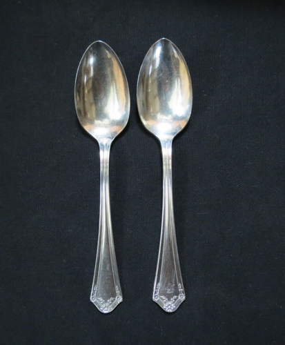 Oneida Community Par Plate "Primrose" 6" Teaspoons Silverplate - 2 | eBay