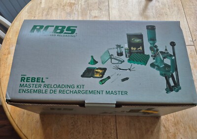 RCBS Rebel Master Reloading Kit 9251 + Book | eBay