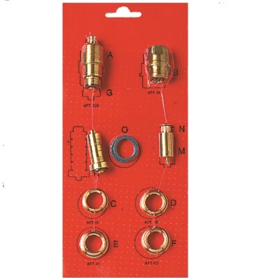 KIT VITONE UNIVERSALE RICAMBIO RUBINETTO per ricreare vitoni ...