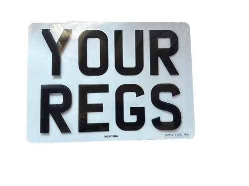 11X8 HGV Trailer Number Plate ,4X4 Lorry Trailer, Caravan,100% MOT ...