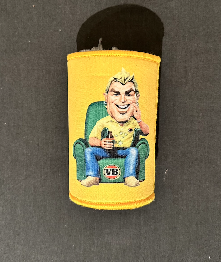 VB Shane Warne ‘Warnie’ Summer of Spin stubby holders & Boony Army 2007 ...