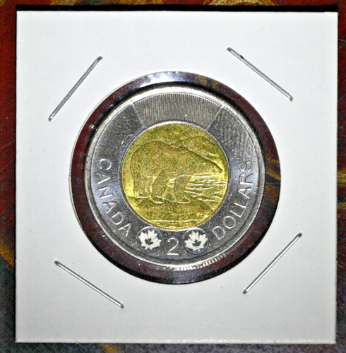 2016 Canada Two Dollar Toonie Coin $2 - Polar Bear Edition Uncirculated ...