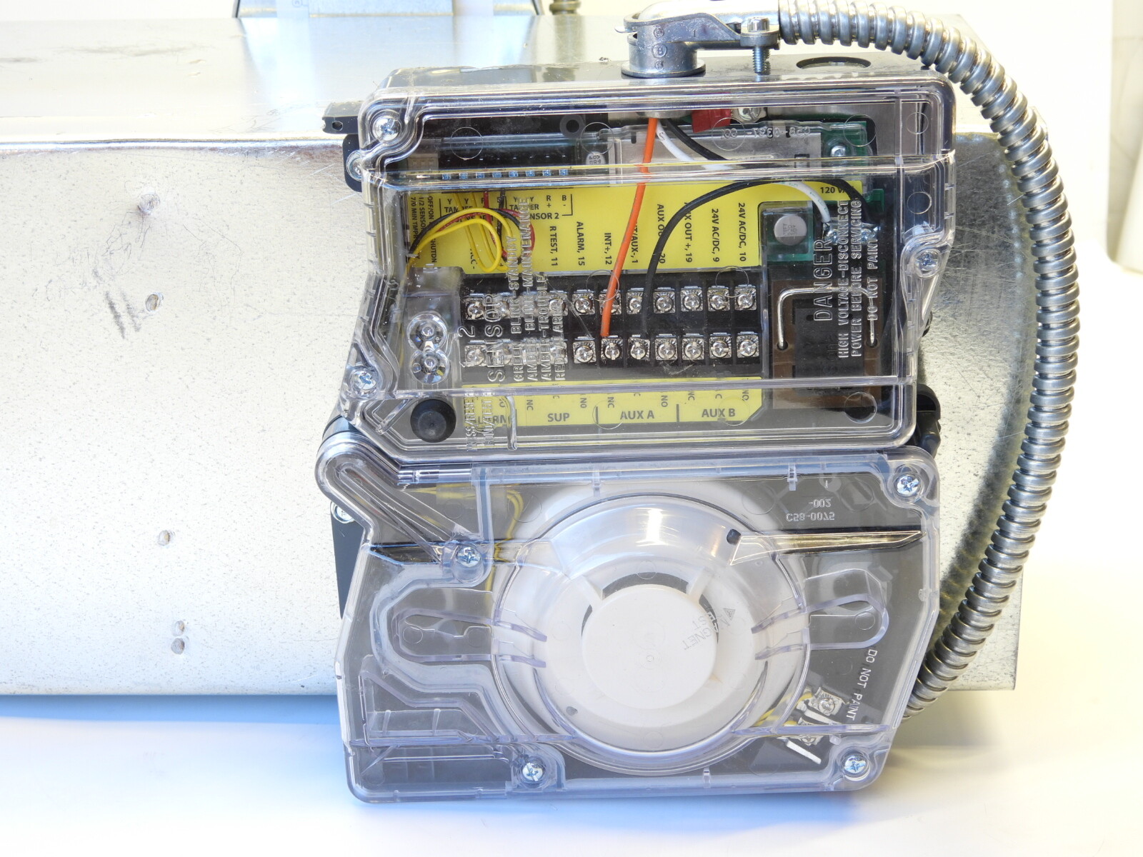 Ruskin Combination Fire And Smoke Detector FSD60 8x8x22 | eBay