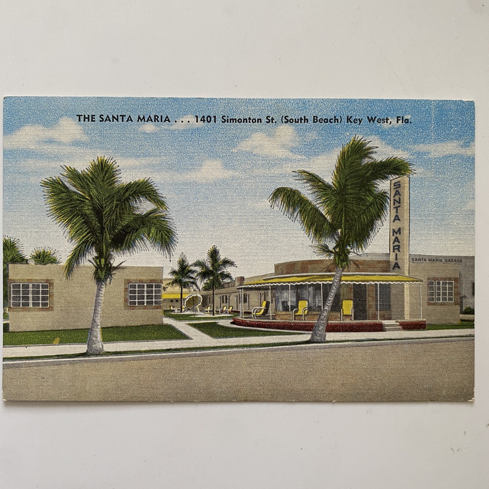 The Santa Maria Motel Key West, Florida 1401 Simonton St. South Beach ...