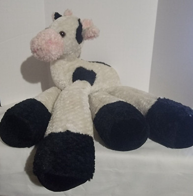 Cow Plush Stuffed Animal w/Long Legs Pink Ears & Nose | eBay