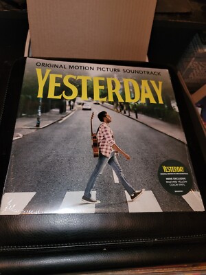 Beatles YESTERDAY (SOUNDTRACK) [2LP] (MUSTARD YELLOW COLORED VINYL ...
