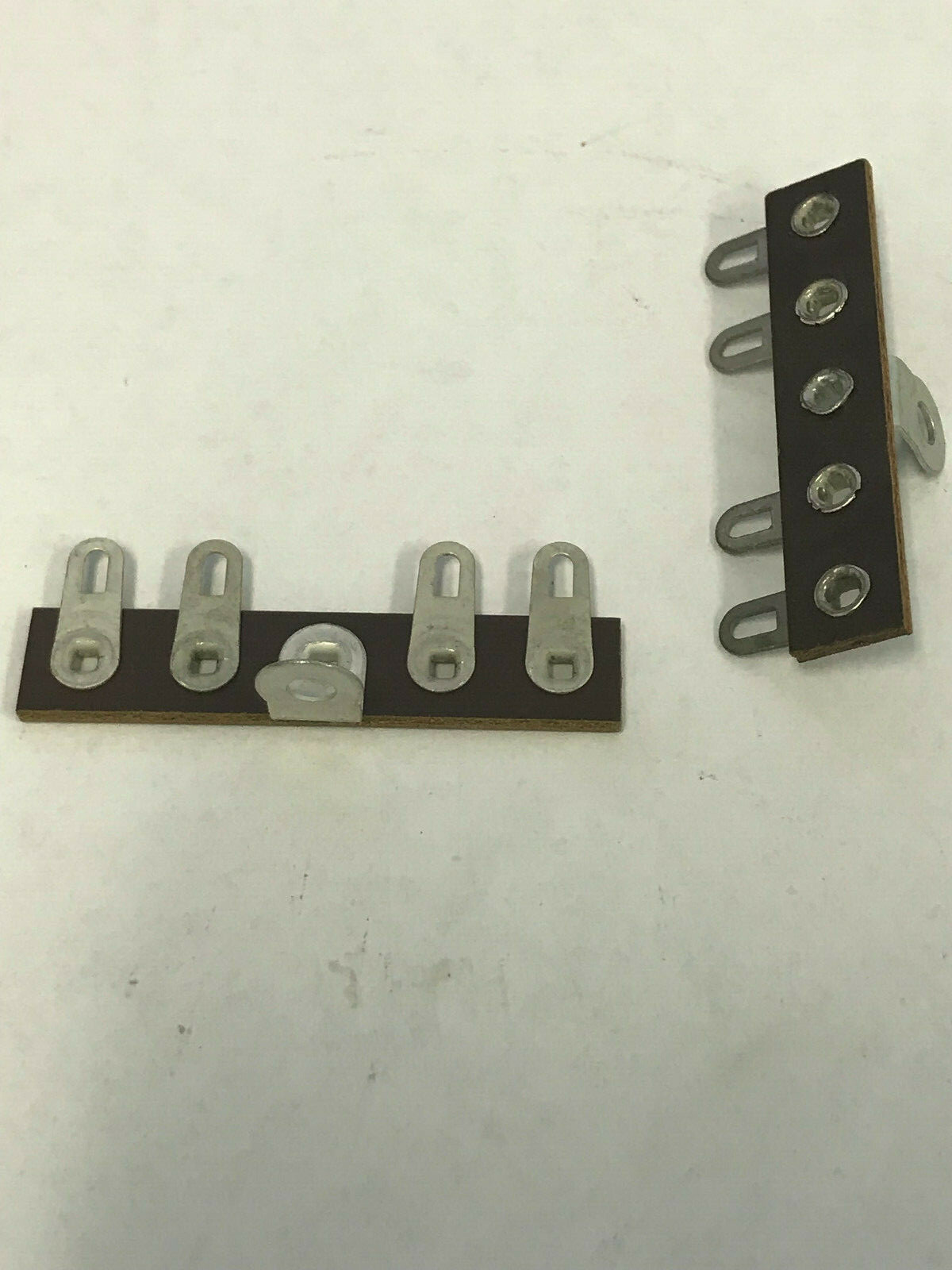 LOT OF 2 Cinch 54B (4 + 1 Ground) 5 Position Terminal Lug Strip ...