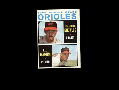 1964 Topps 418 Rookie Stars Darold Knowles/Buster Narum RC EX #D805093 ...