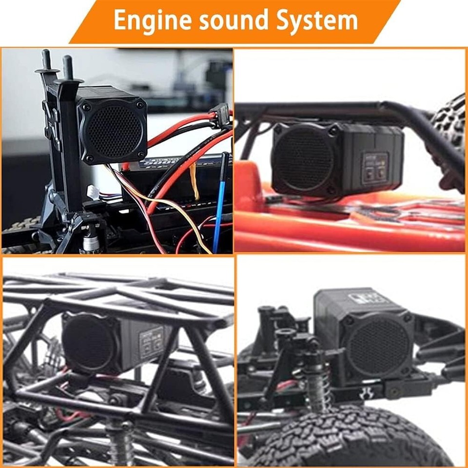 Realistic Dual Engine Sound Simulator for RC Models - Axial & Traxxas ...