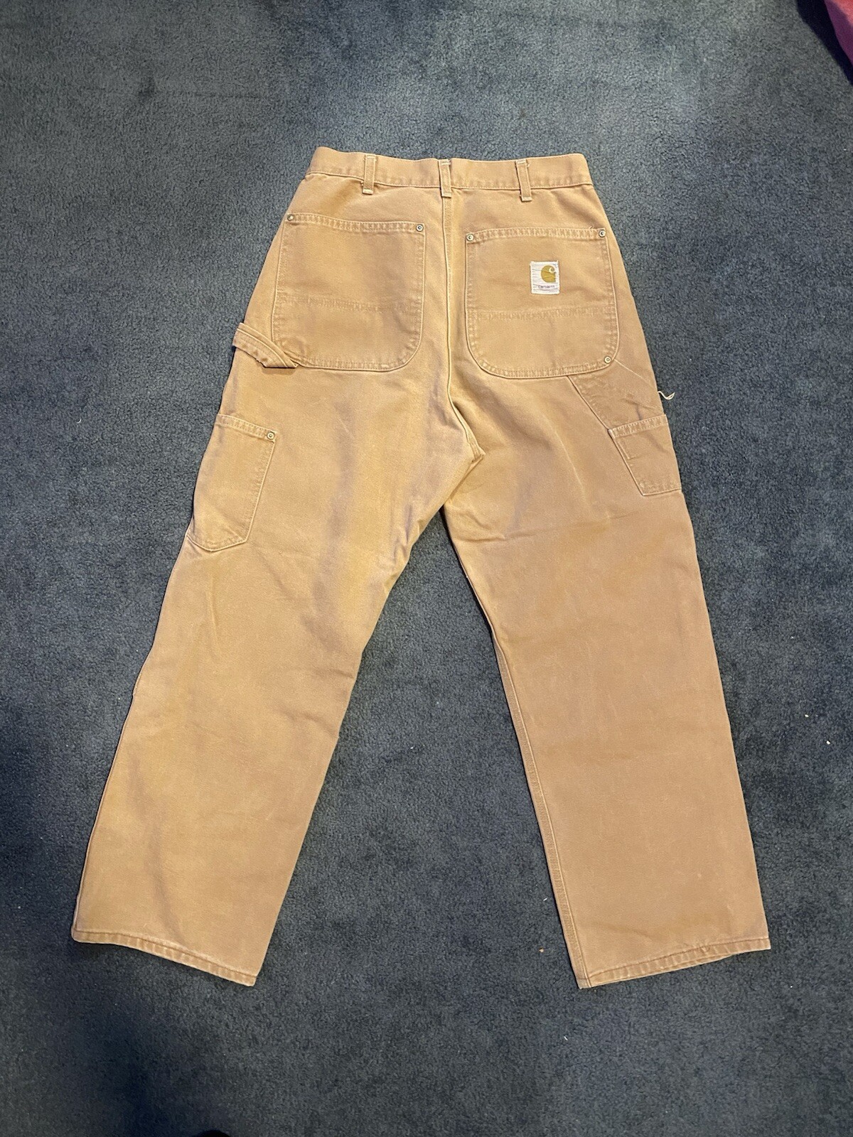 vintage 1970s carhartt double knee duct canvas pants - Gem