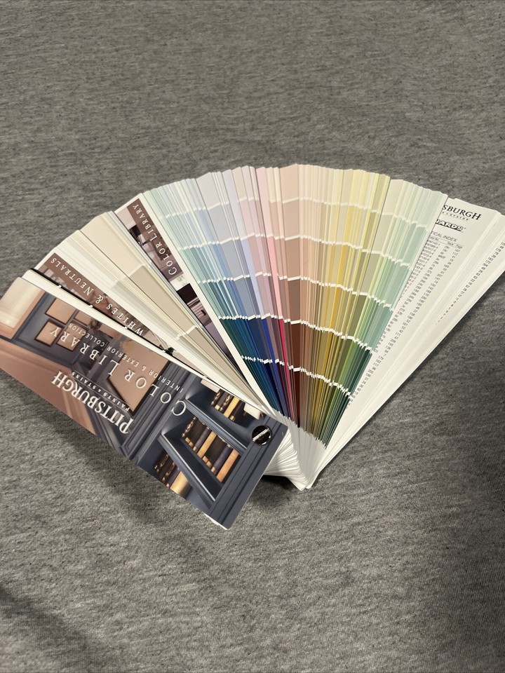 Pittsburgh Paints & Stains Color Library - Paint Color Fan Deck - New ...