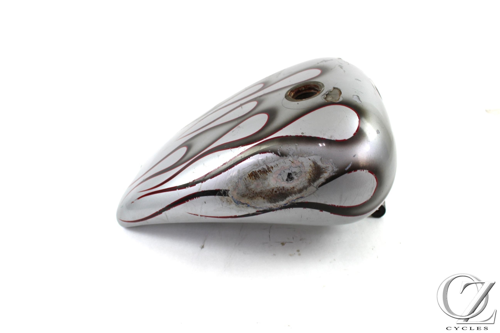 2002 02 Independence Motorcycle Co. Chopper Gas Fuel Tank | eBay