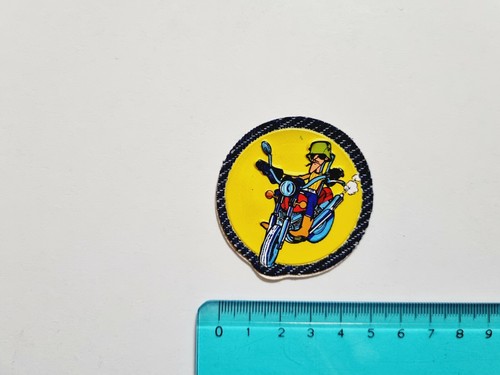 Adhesive Motorcycle Cartoon Sticker Autocollant Vintage 80s Original ...
