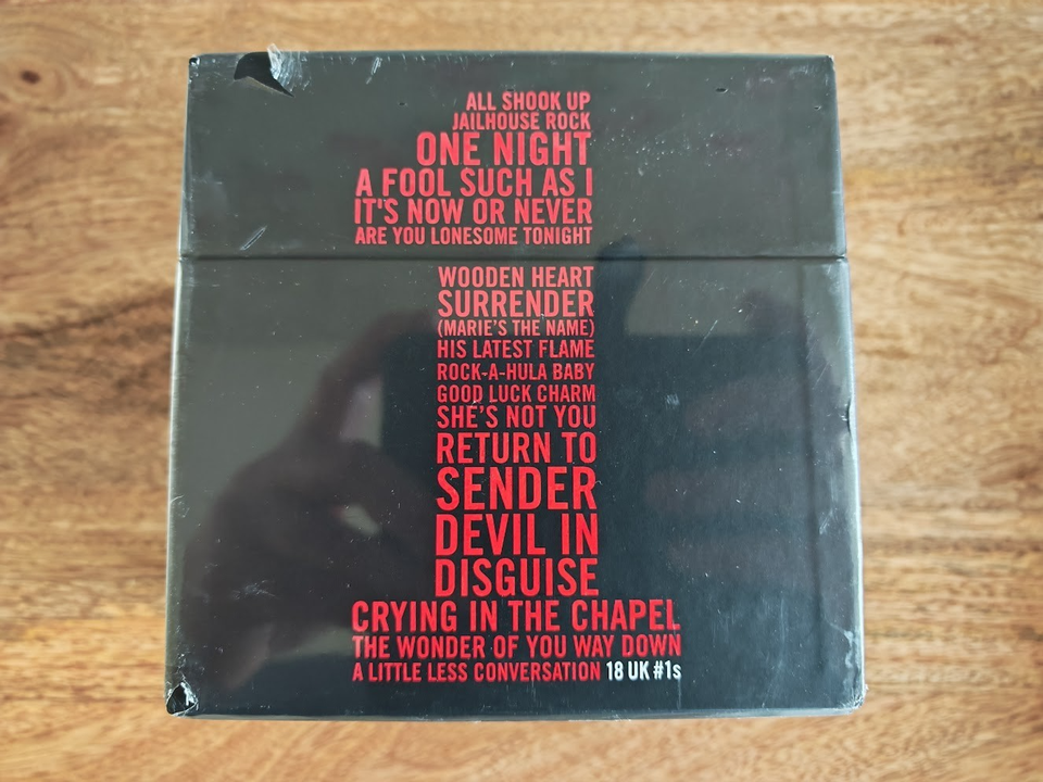 Elvis Presley 18 UK #1s CD Singles Box Set 2005 RCA Sony BMG Ltd Ed | eBay