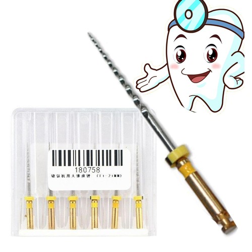 Endodontic Universal Niti Rotary Files F1 21MM Treatment 1 Pack Dental ...