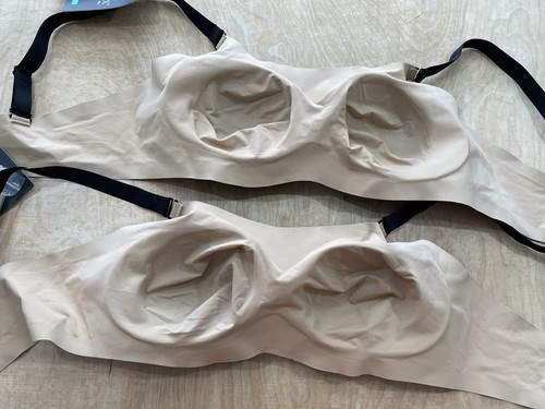 Knix Padded Evolution Wireless Reversible Bra Lot Of 2 Beige/Black ...