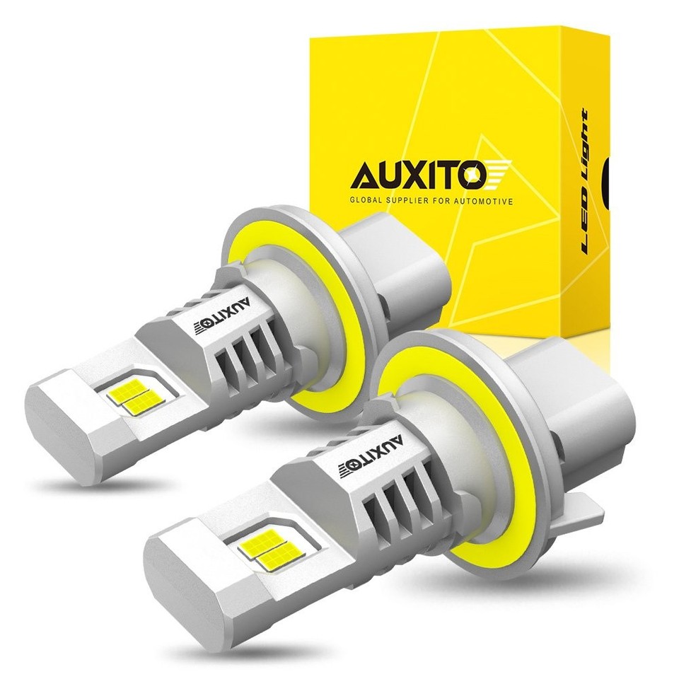 AUXITO H13 9008 LED Headlight Bulbs Kit High Low Beam 6500K Super ...