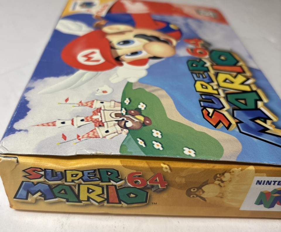 Super Mario 64 - Original Box Only! NO GAME / NO MANUAL Nintendo N64 | eBay
