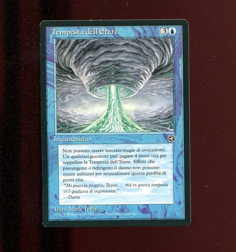 MAGIC TEMPESTA DELL'ETERE MTG ITA HOMELANDS AETHER STORM | eBay