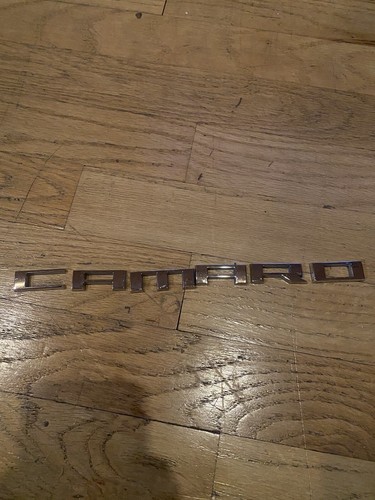 2010-2015 Chevrolet Chevy Camaro Emblem Letters Badge Chrome | eBay