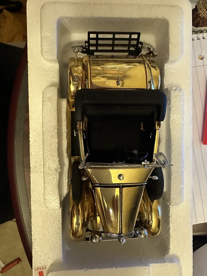 1931 Ford MODLE A Car 24K Gold HOT ROD Metal Model A MUST HAVE SEELING ...