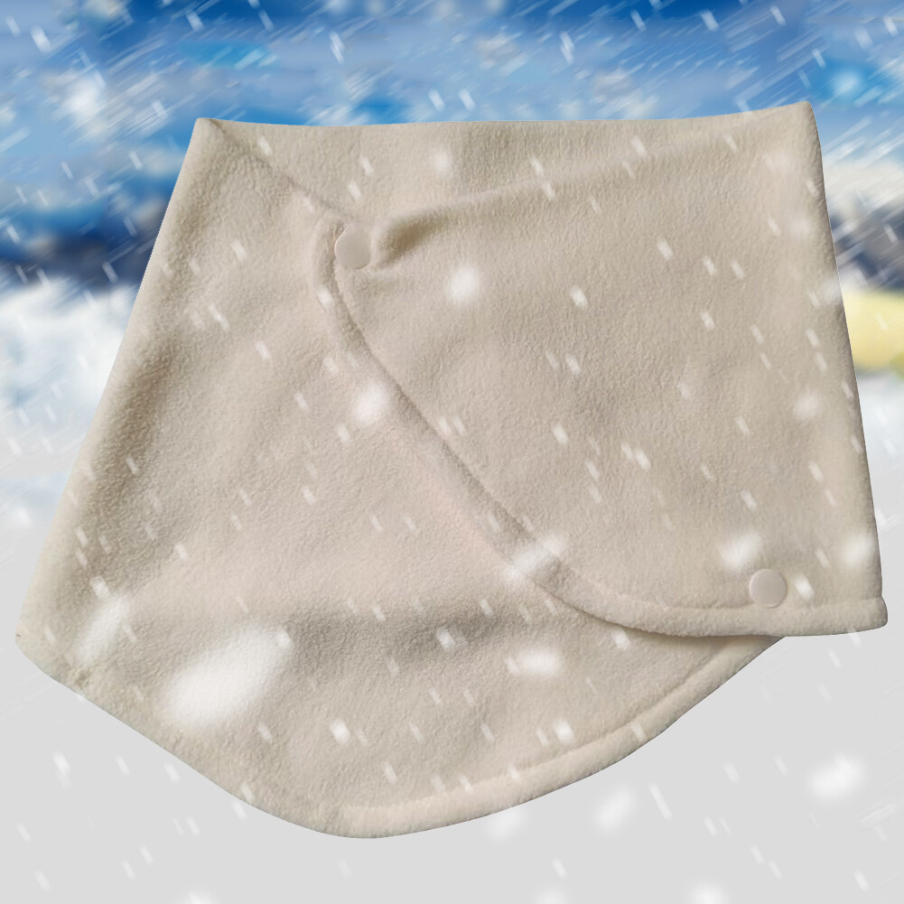 Women Winter Fleece Neck Scarf Windproof Scarves for Outdoor Sports ...
