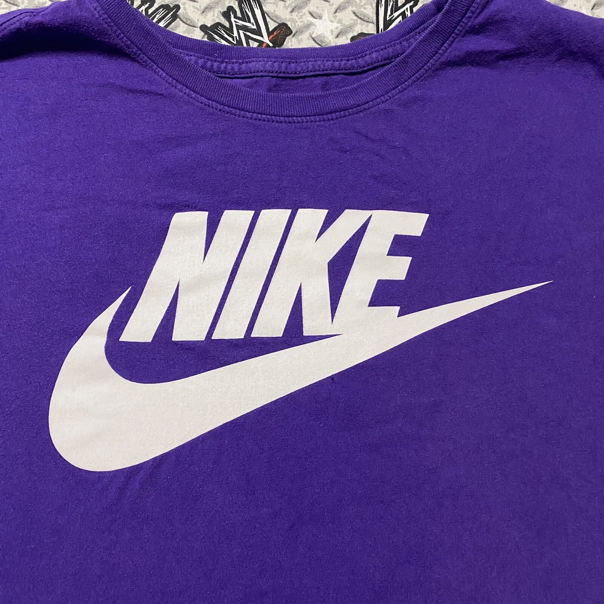 Purple Nike Logo
