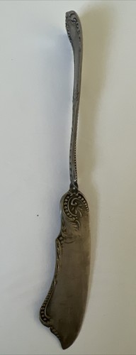 Antique Extra Coin Silver Plate, Orient - Master Butter Knife - Twisted ...