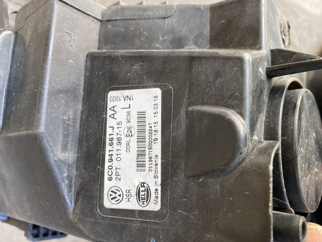 2014 Volkswagen Polo Front Left Fog Light / Lamp 6c0 941 661 J for sale ...